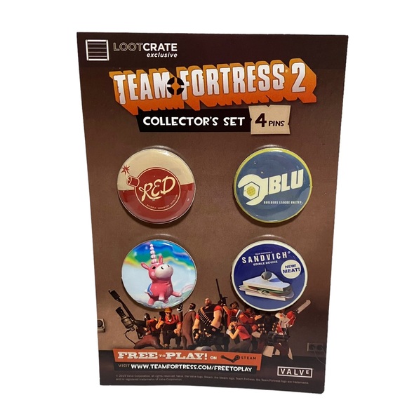 Accessories | New 215 Loot Crate Exclusive Team Fortress 2 Collectors 4 ...